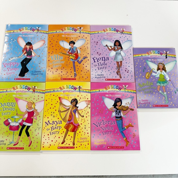 Scholastic | Toys | Scholastic Rainbow Magic Music Fairies Full 7 Books ...